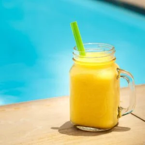 Homemade Mango Magic Tropical Smoothie